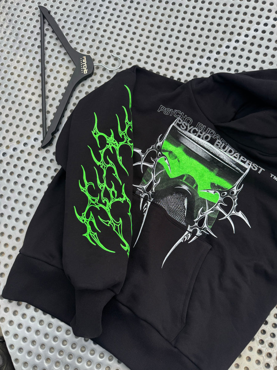TOXIC VISION HOODIE – PSYCHOBUDAPEST™